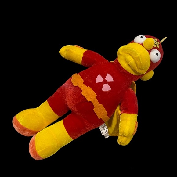Toys | The Simpsons Homer Simpson Radioactive Man 9 Plush Doll Stuffed ...